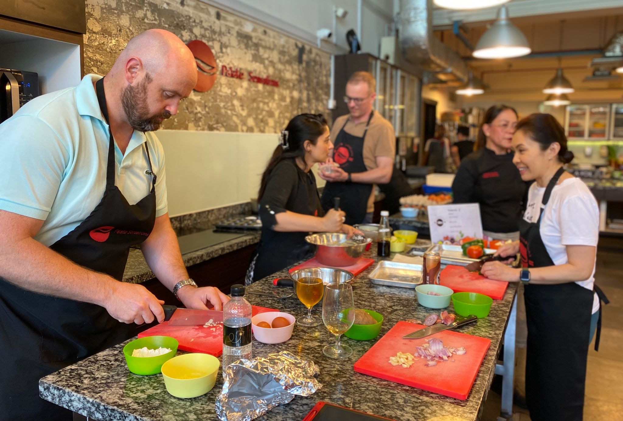 How Do Corporate Cooking Classes Build Morale? - Palate Sensations Team ...